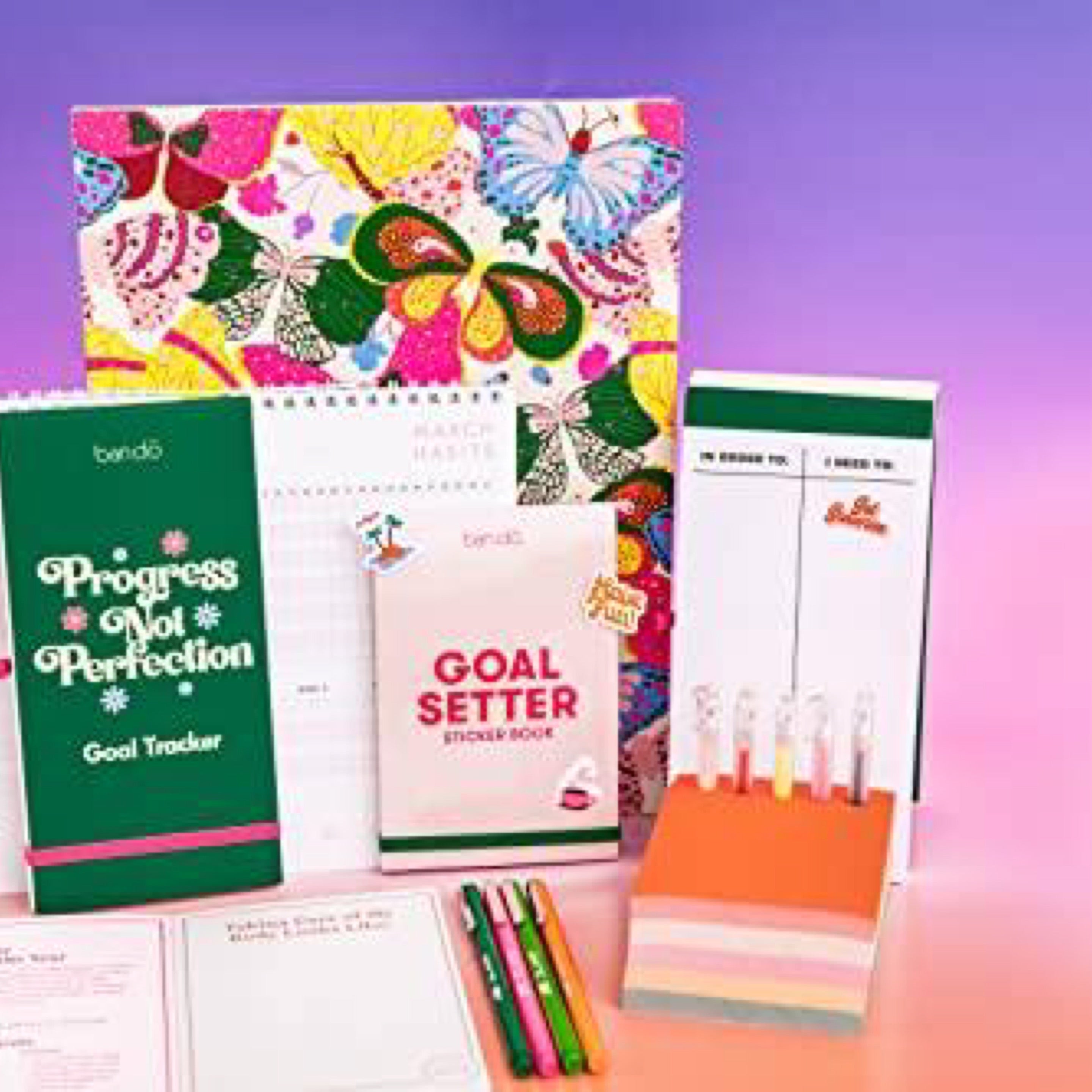 ban.do Sticker Book of Goal Setting Stickers, 35 Sticker Sheets with ...